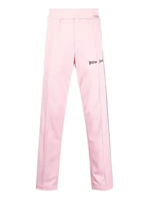 Palm Angels Logo-print Leg Track Pants - Pink