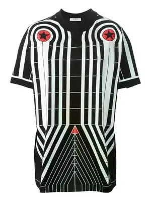Givenchy Graphic Print T-shirt - Black