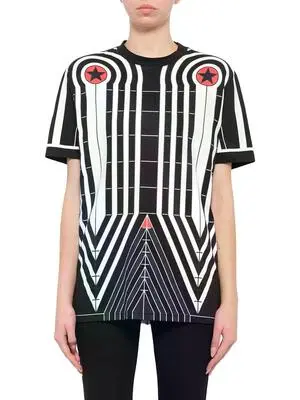 Givenchy Graphic Print T-shirt - Black