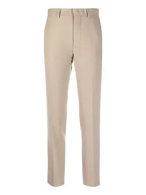 Ami Straight-leg Tailored Trousers - Neutrals