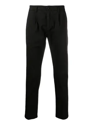 DEPARTMENT 5 Cropped Straight-leg Trousers - Black