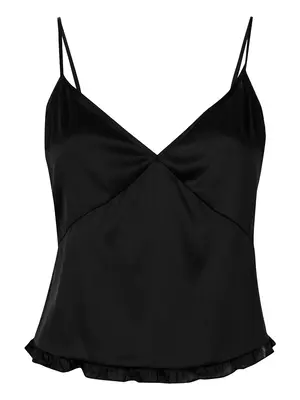 FLEUR DU MAL Silk Camisole Top