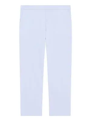 Theory Theory Treeca Good Linen Ankle Pants Ltblue