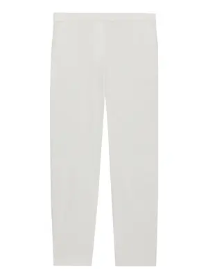 Theory Theory Treeca Good Linen Ankle Pants Sand