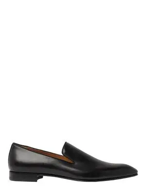 CHRISTIAN LOUBOUTIN Dandelion Leather Loafers - Black