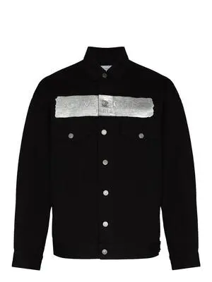 GIVENCHY Logo-Print Denim Jacket