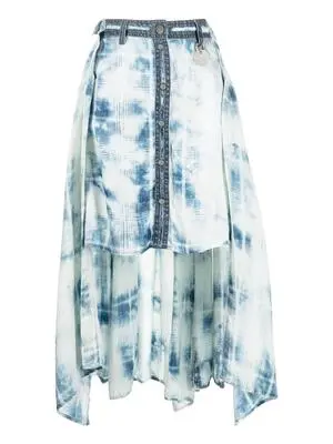 DIESEL® Tie-dye High-waisted Skirt