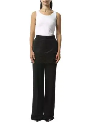 Givenchy Skirted Trousers - Black