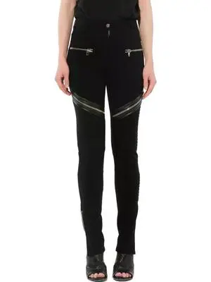 Givenchy Zip Detail Skinny Trousers - Black