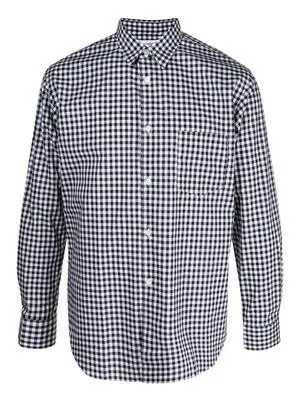 COMME DES GARÇONS Check-print Cotton Shirt