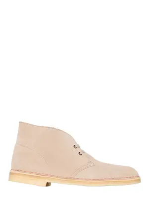 Clarks Suede Ankle Desert Boots - Neutrals