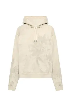 John Elliott Rib-trimmed Cotton Hoodie - Neutrals