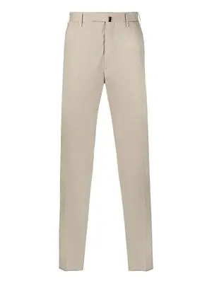 Incotex Straight-leg Cotton Chinos - Neutrals