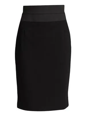 Akris High-waist Pencil Skirt - Black