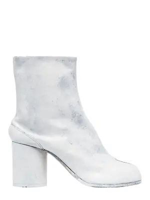 MAISON MARGIELA Tabi Bianchetto 80mm Ankle Boots - White