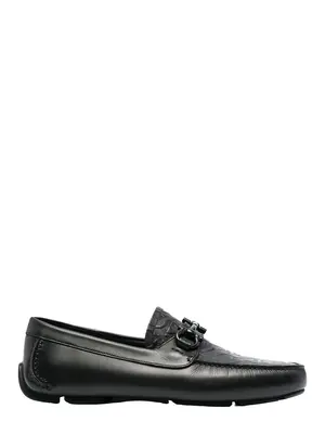SALVATORE FERRAGAMO Gancini Logo Loafers