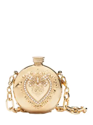 Dolce & Gabbana Micro Jewel Crossbody Bag - Gold