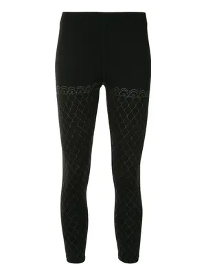HACULLA. Geometric Print Leggings - Black