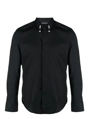 Neil Barrett Star Bolt-print Shirt - Black