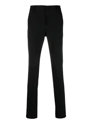 DONDUP Slim-cut Trousers - Black