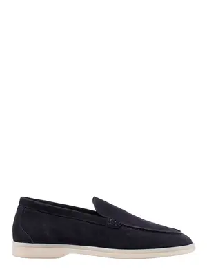 SCAROSSO Ludovica Suede Loafers - Blue