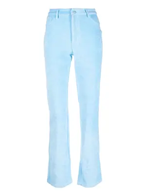 MAISIE WILEN Mockumentary Straight-leg Trousers - Blue