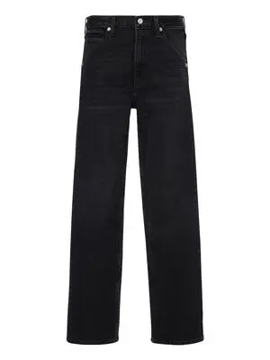 RE/DONE Loose High-rise Jeans - Black