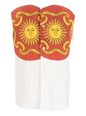 AMIR SLAMA Print Sol Short Sleeves Shirt