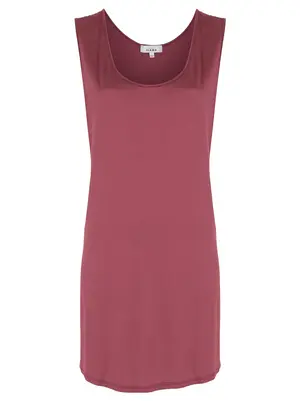 AMIR SLAMA Sleeveless T-shirt Dress - Purple