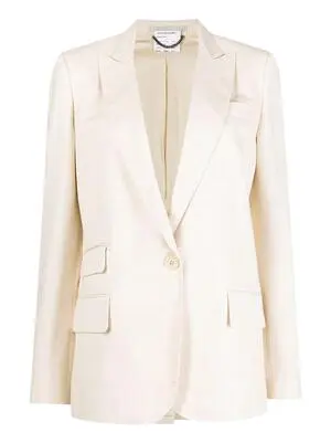 STELLA MCCARTNEY Stella McCartney Single-Breasted Peak Lapel Blazer