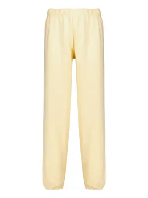 Tory Burch Cotton Jersey Sweatpants - Yellow