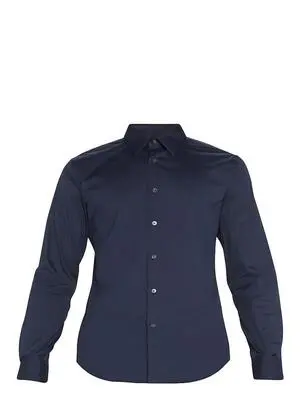 Theory Sylvain Tailored-fit Sport Shirt - Eclipse