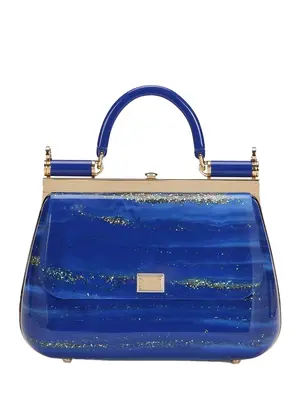 Dolce & Gabbana Sicily Box Bag - Blue