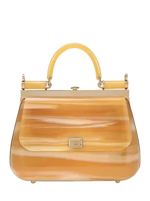 Dolce & Gabbana Sicily Box Bag - Neutrals