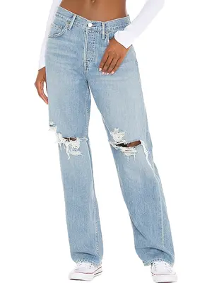 GRLFRND Bella Low Rise Boyfriend Jeans - Fairfax