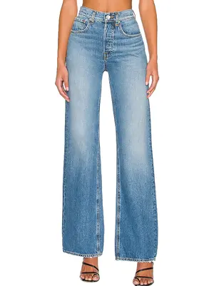 GRLFRND Brooklyn High-rise Straight Jeans - Chelsea Market