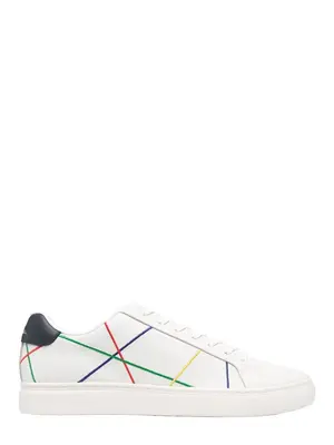 Paul Smith PS Paul Smith Colour-Block Low-Top Sneakers White