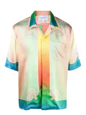 CASABLANCA Contrasting-print Shirt