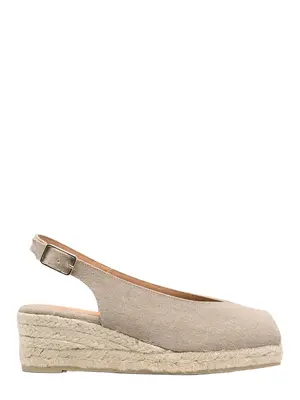 CastaÑer Dosalia Wedge Espadrilles - Neutrals