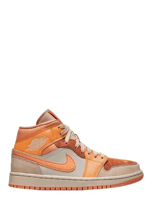 JORDAN Air 1 Mid Sneakers Orange