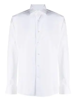 XACUS Long-sleeve Poplin Shirt - White