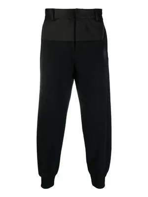 Opening Ceremony Logo-embroidered Cotton Track Pants - Black