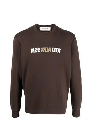 1017 Alyx 9sm Logo-print Sweatshirt - Brown