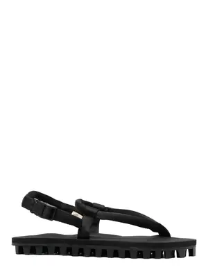 Suicoke Ridged Flip-flops - Black