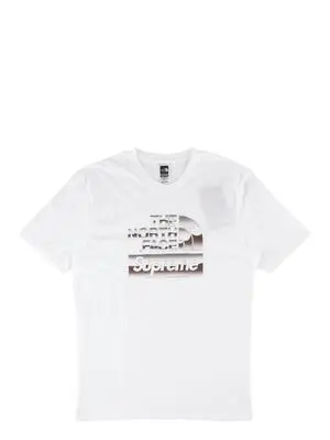 Supreme X The North Face Logo T-shirt - White
