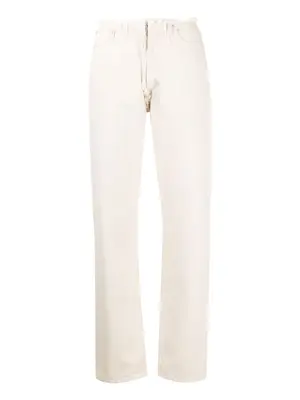 MAISON MARGIELA Maison Margiela Frayed Straight-Leg Jeans