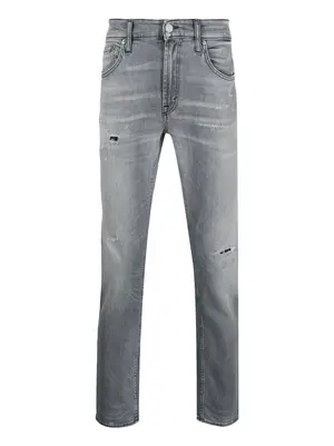 DEPARTMENT 5 Distressed Slim-leg Jeans - Grey