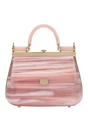Dolce & Gabbana Sicily Box Bag - Pink