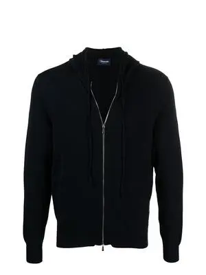 DRUMOHR Knitted Zip-up Hoodie