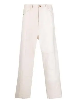 DIESEL Straight-leg Panelled Jeans - Neutrals